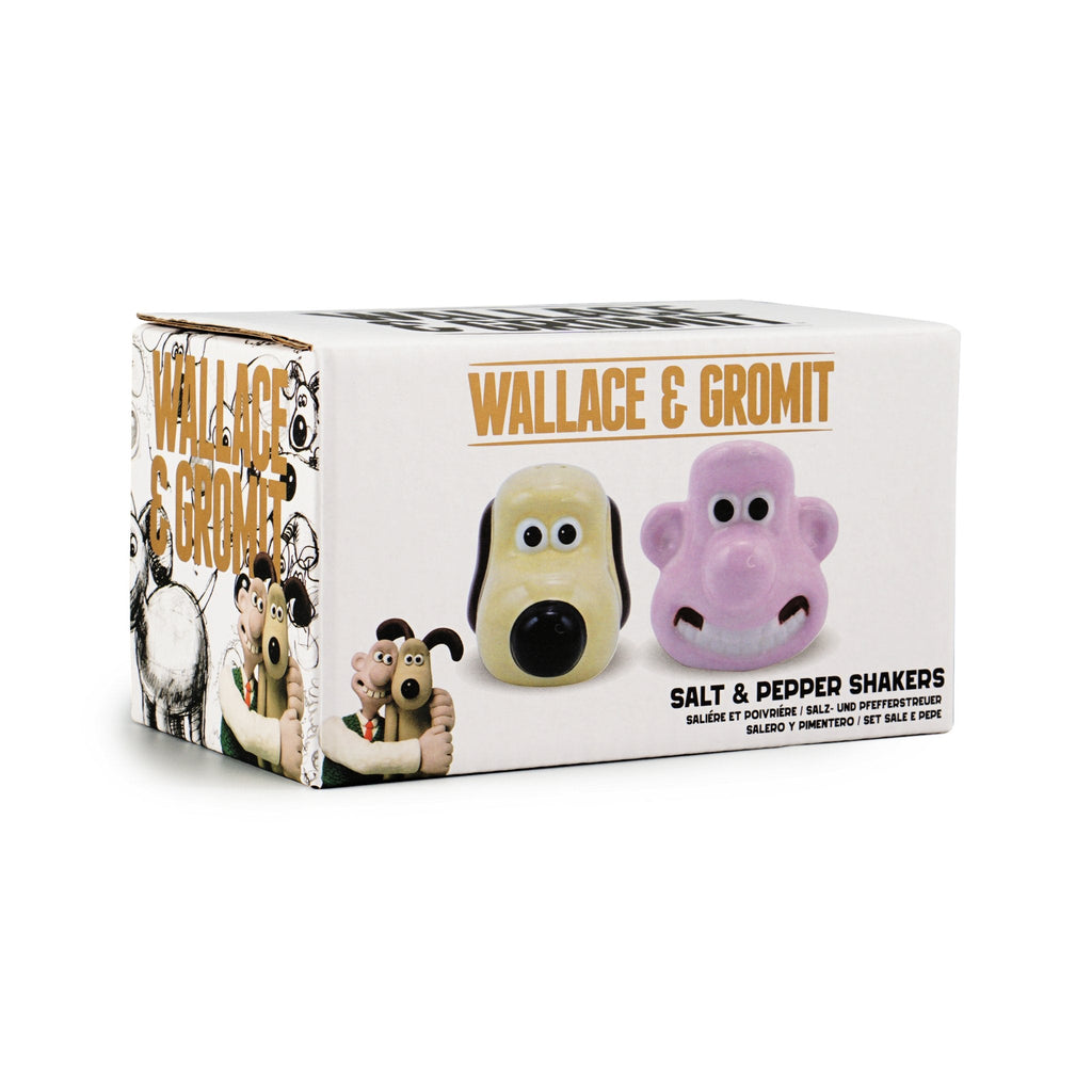Wallace and Gromit Salt and Pepper Set – The Rustic Rabbit
